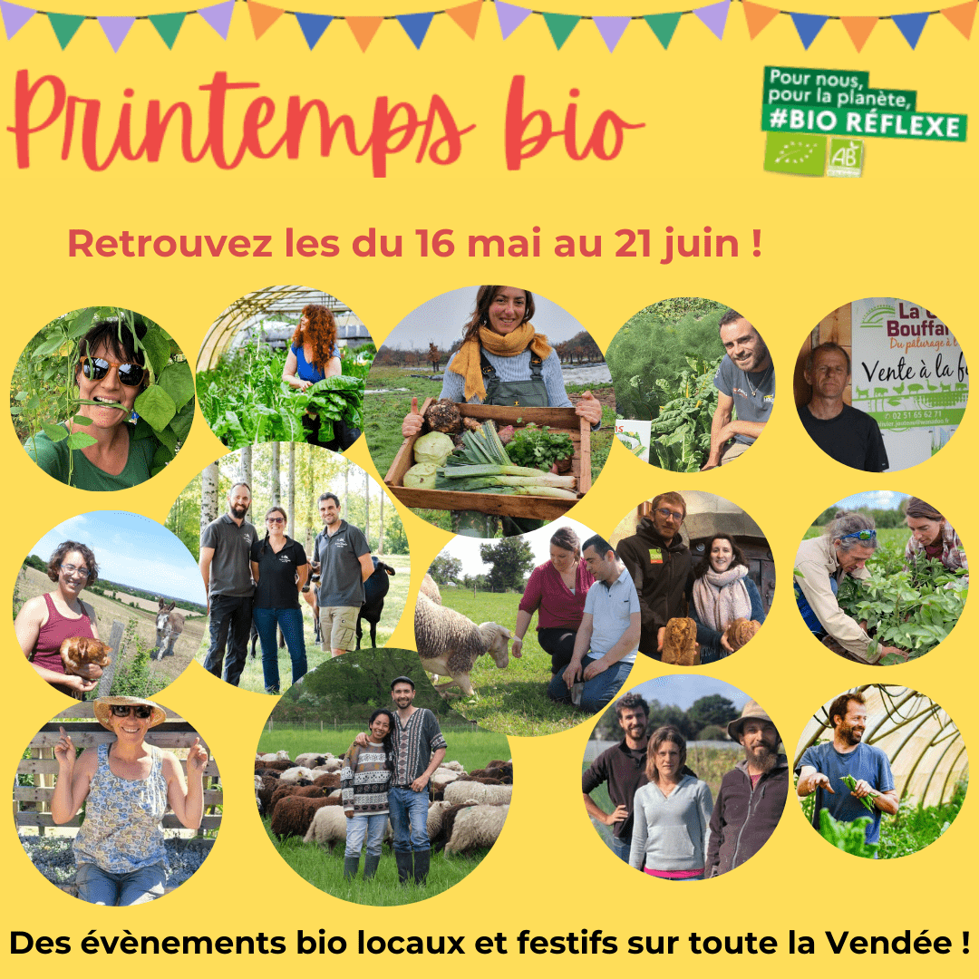 Printemps bio 2024 : Découvrez le programme ! - GAB 85
